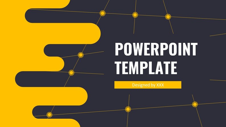 Modern Clean Business Report Powerpoint Template - Etsy