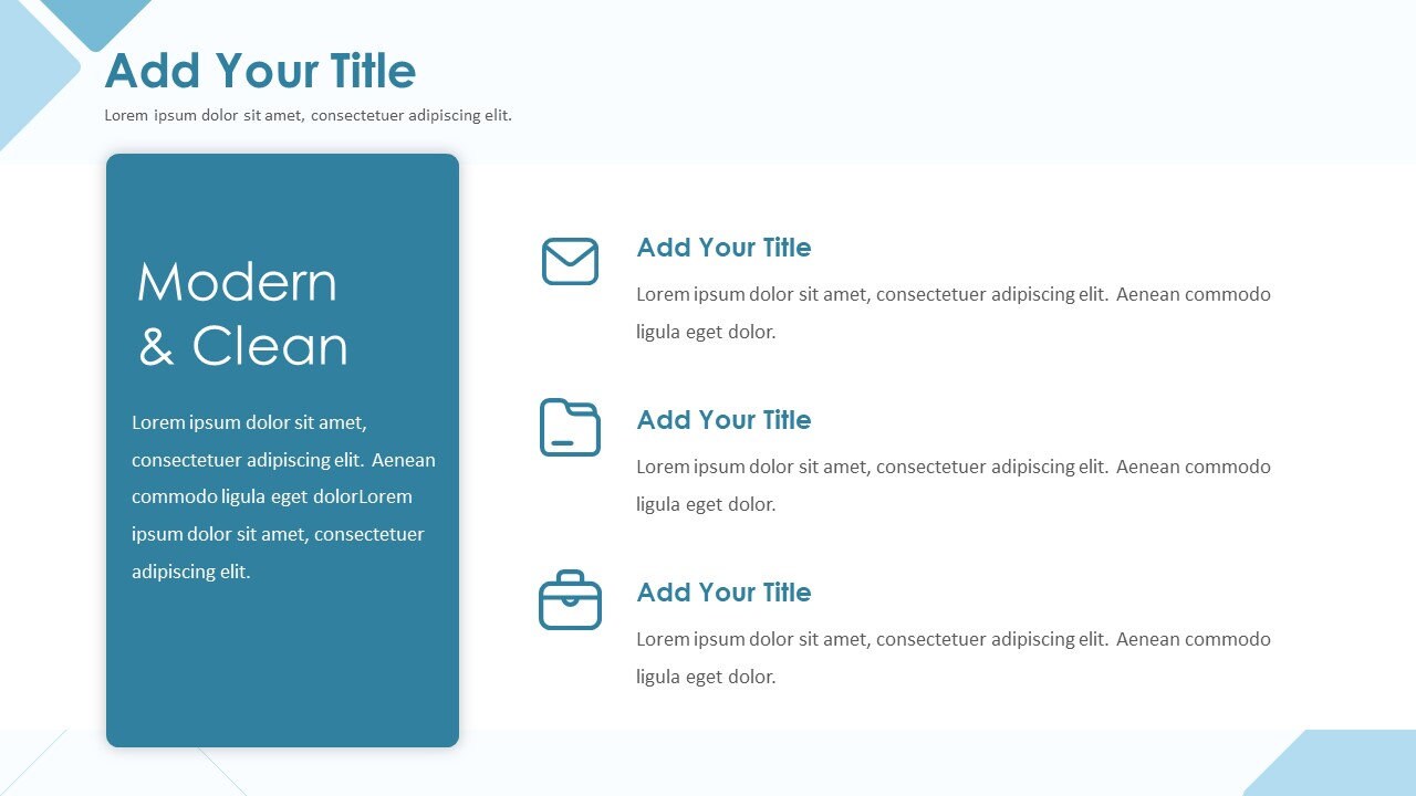 Minimal Work Summary Powerpoint Template - Etsy