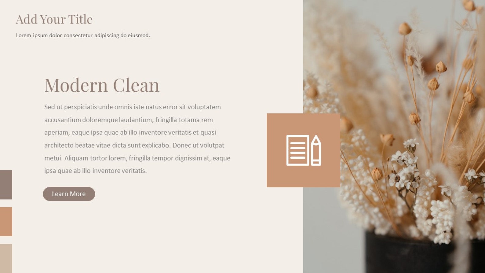 Minimal Modern Clean Report Powerpoint Template - Etsy