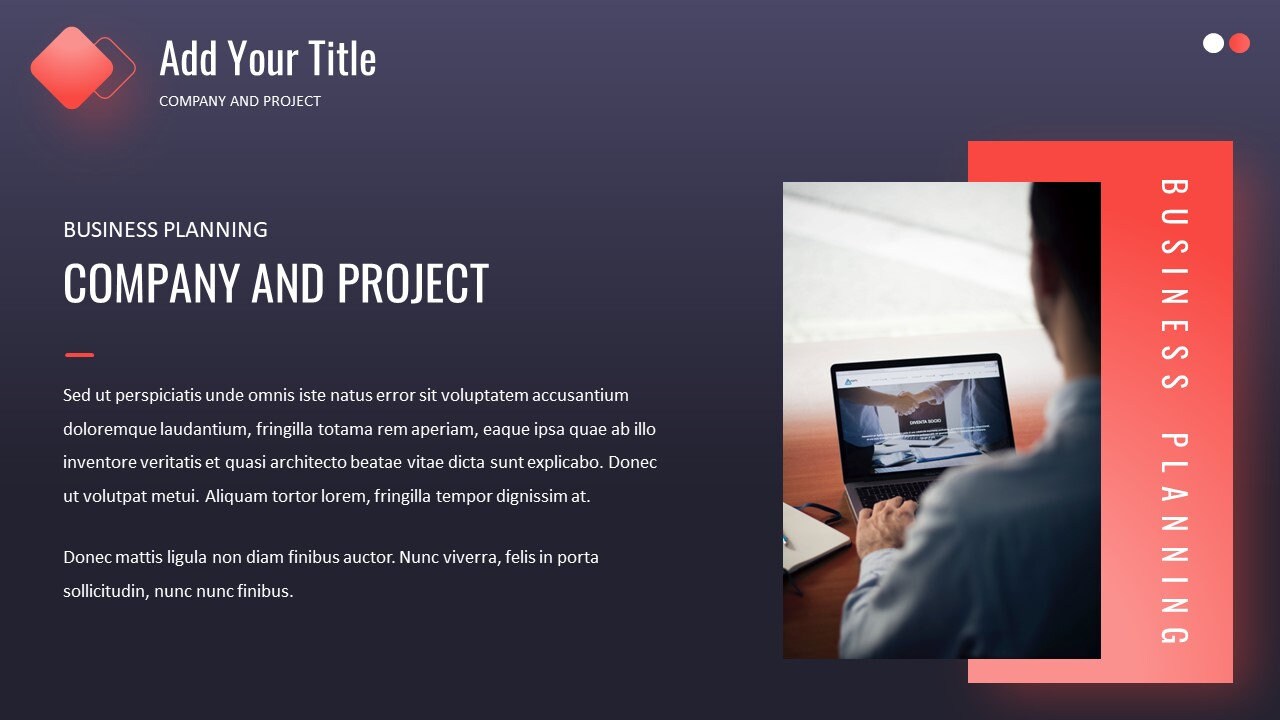 Minimal Work Summary Powerpoint Template - Etsy
