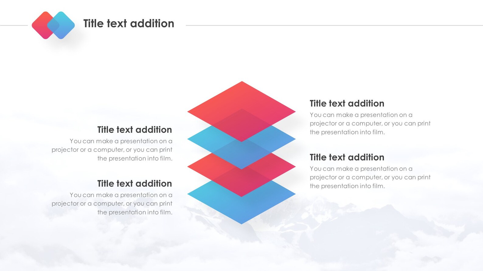 Creative Gradient Business Report Powerpoint Template02 - Etsy