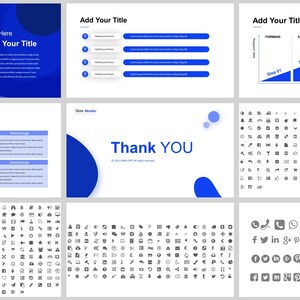 Modern Clean Business Plan Powerpoint Template - Etsy