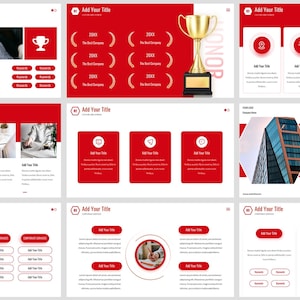 Modern Enterprise Introduction Business Powerpoint Template - Etsy