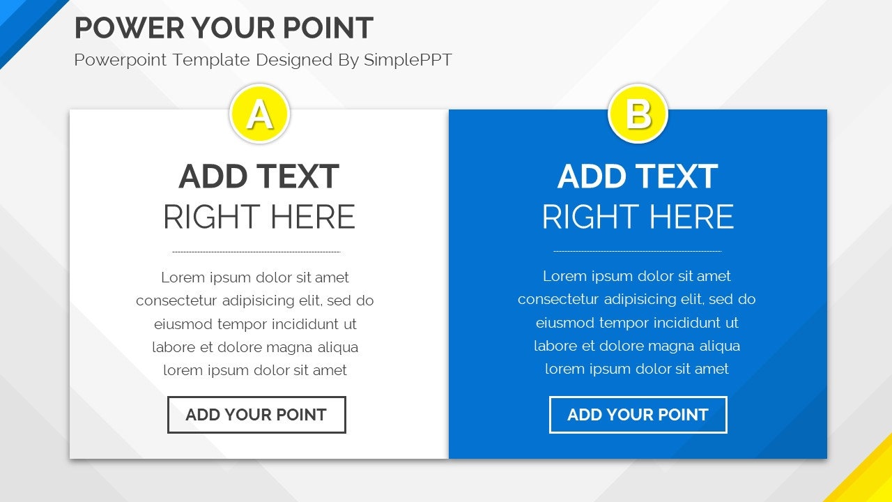 Simple Magazine Style Powerpoint Template05 - Etsy