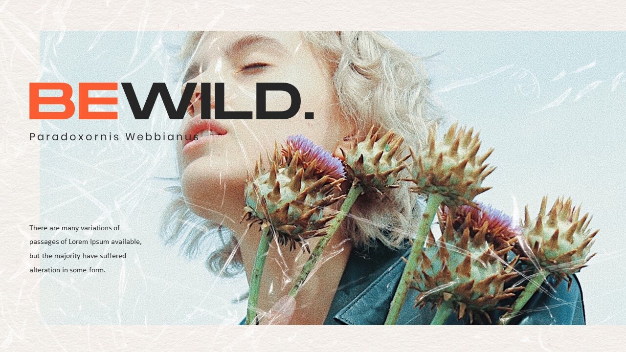 Minimal Fashion Magazine Style Report Powerpoint Template - Etsy