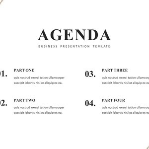 Minimal Marble Magazine Style Business Powerpoint Template - Etsy
