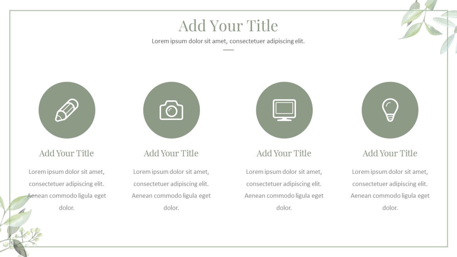 Minimal Clean Report Powerpoint Template - Etsy