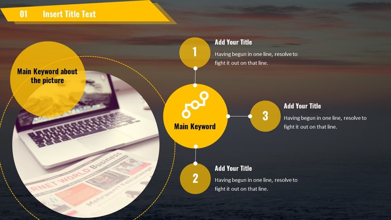 Modern Clean Business Report Powerpoint Template - Etsy