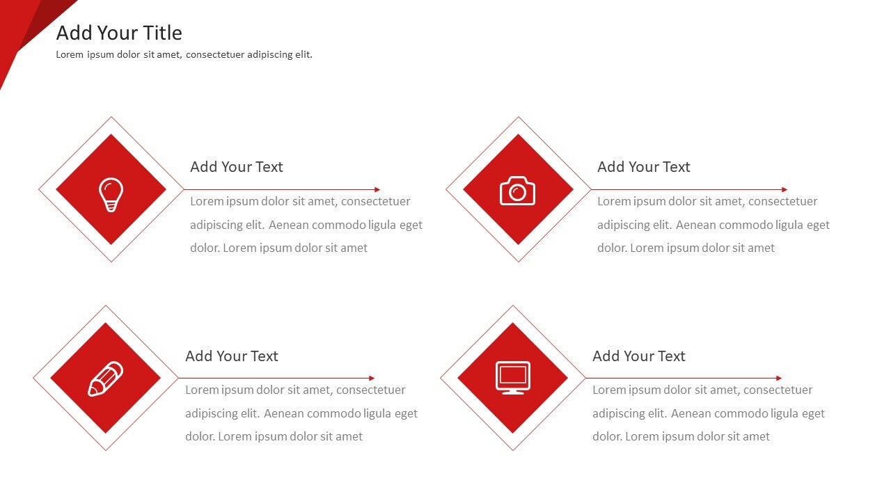 Red Minimal Business Template | Etsy
