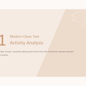 Minimal Modern Clean Style Powerpoint Template - Etsy