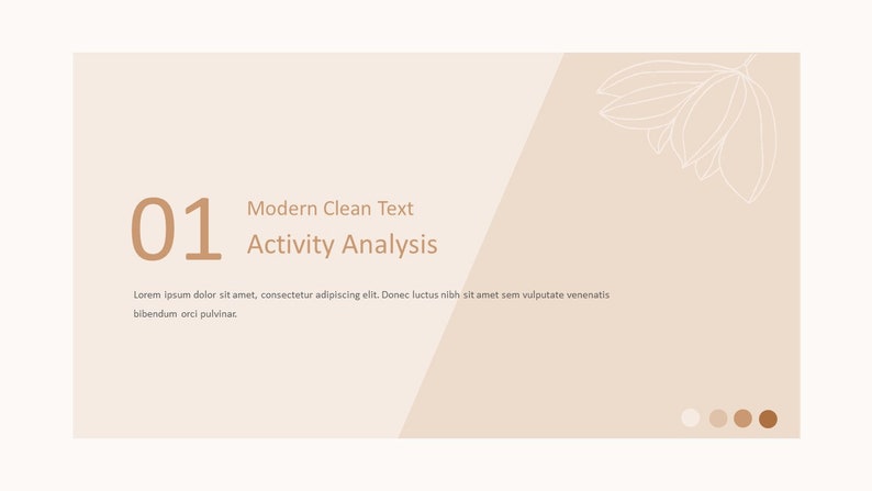 Minimal Modern Clean Style Powerpoint Template - Etsy