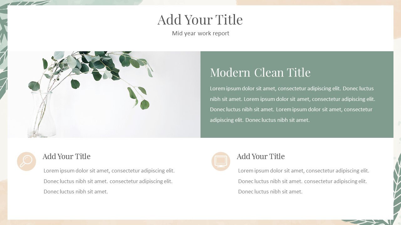 Minimal Modern Clean Business Powerpoint Template - Etsy