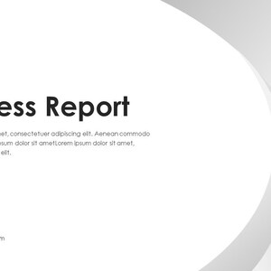 Black & White Magazine Style Business Powerpoint Template - Etsy
