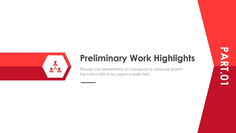 Red Minimal Business Report Template - Etsy