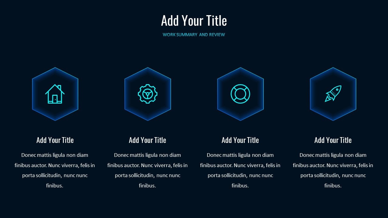 Modern Clean Technology Work Summary Powerpoint Template - Etsy