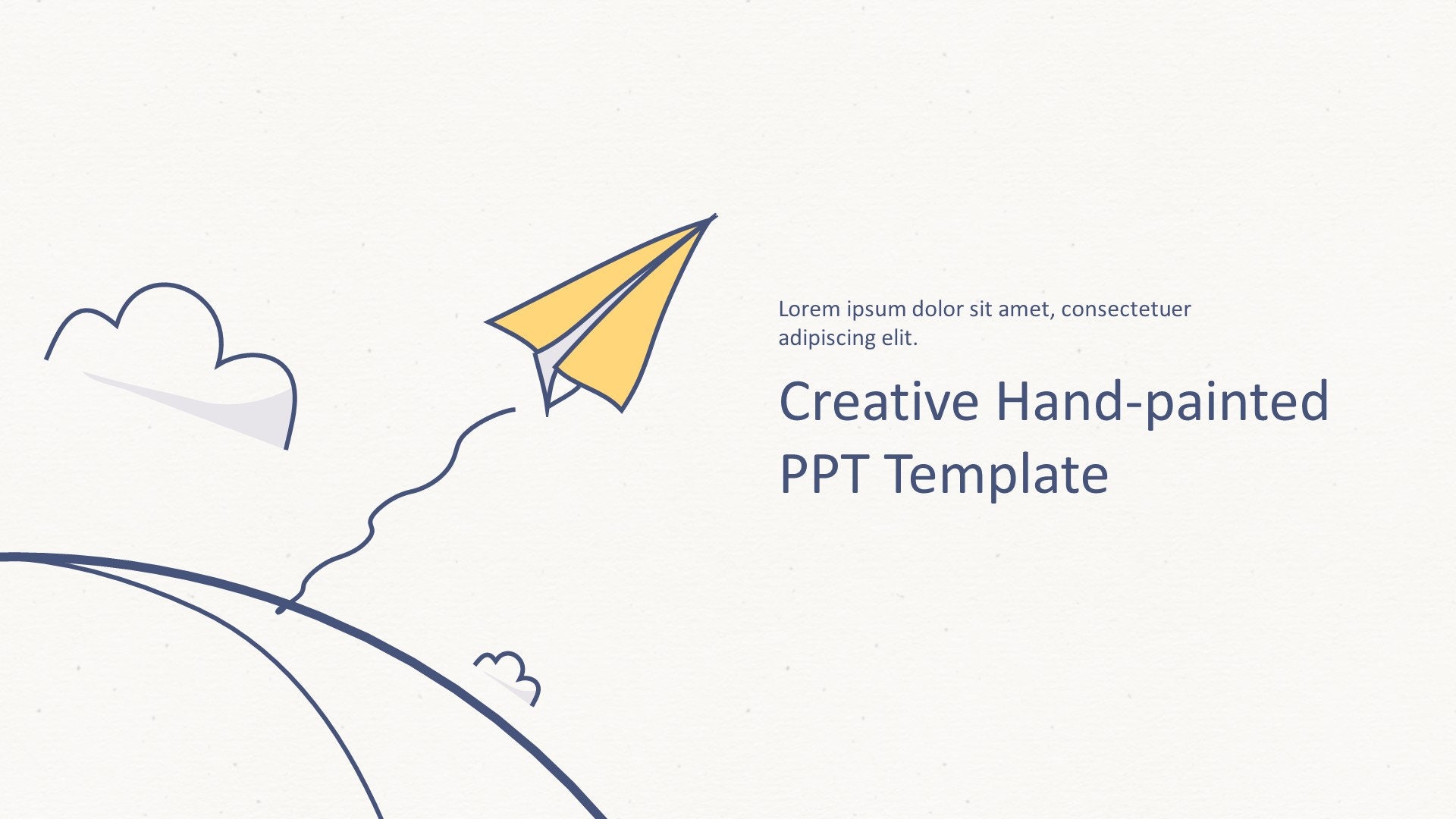 Handdraw Style Report Powerpoint Template 02 - Etsy