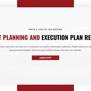 Event Planning and Execution Plan Report Powerpoint Template - Etsy