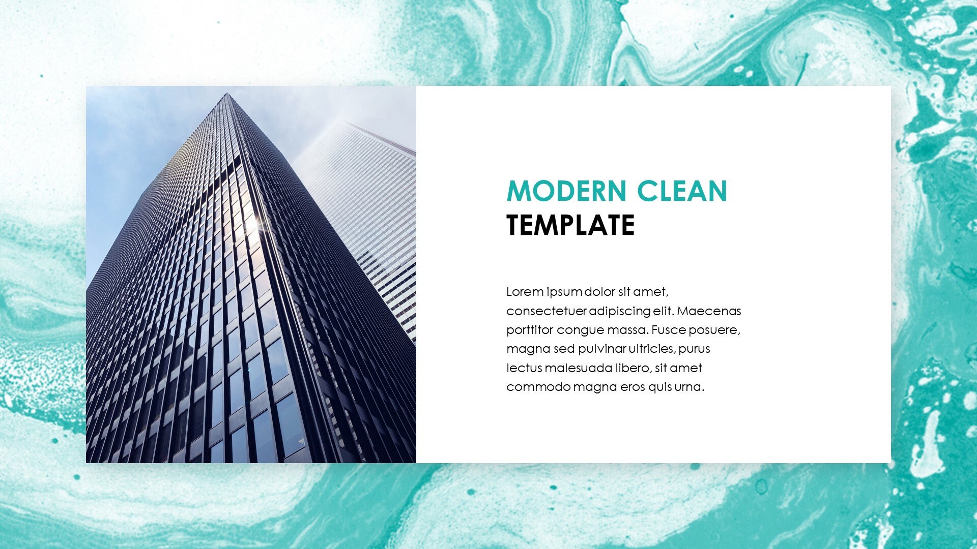 Minimal Watercolor Magazine Style Powerpoint Template - Etsy