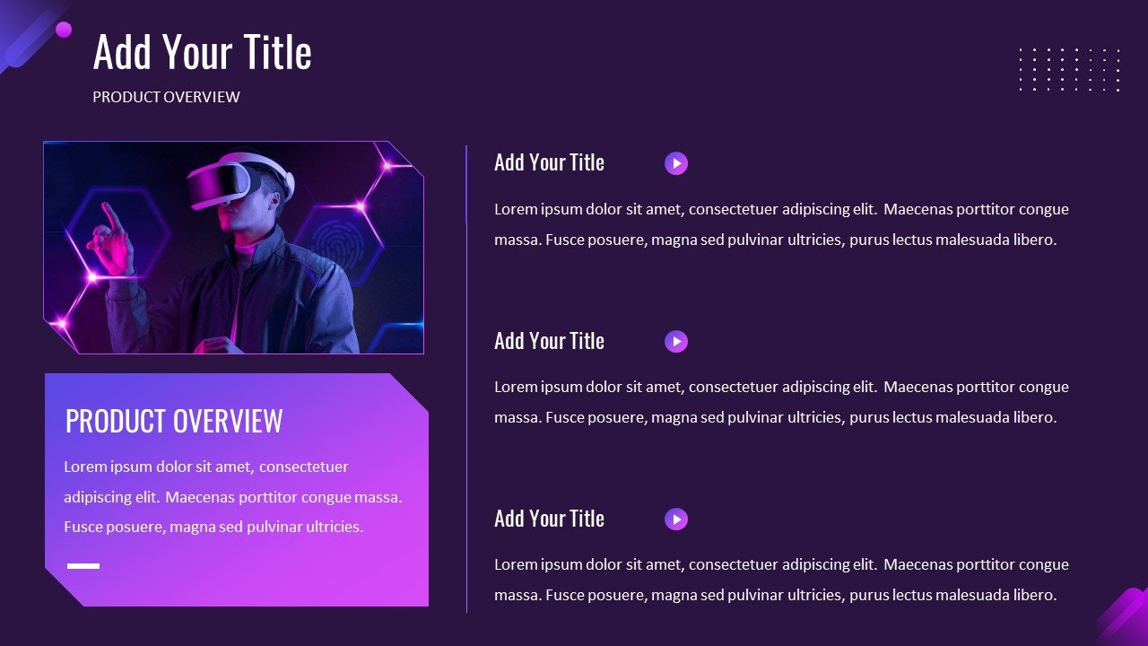 Modern Clean Technology Powerpoint Template - Etsy