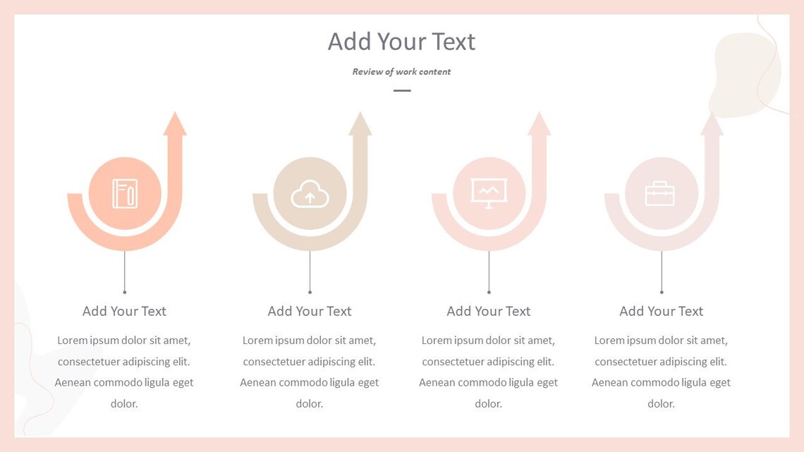 Minimal Clean Report Powerpoint Template - Etsy