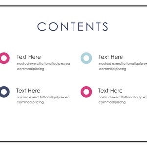 Memphis Style Minimal Powerpoint Template - Etsy