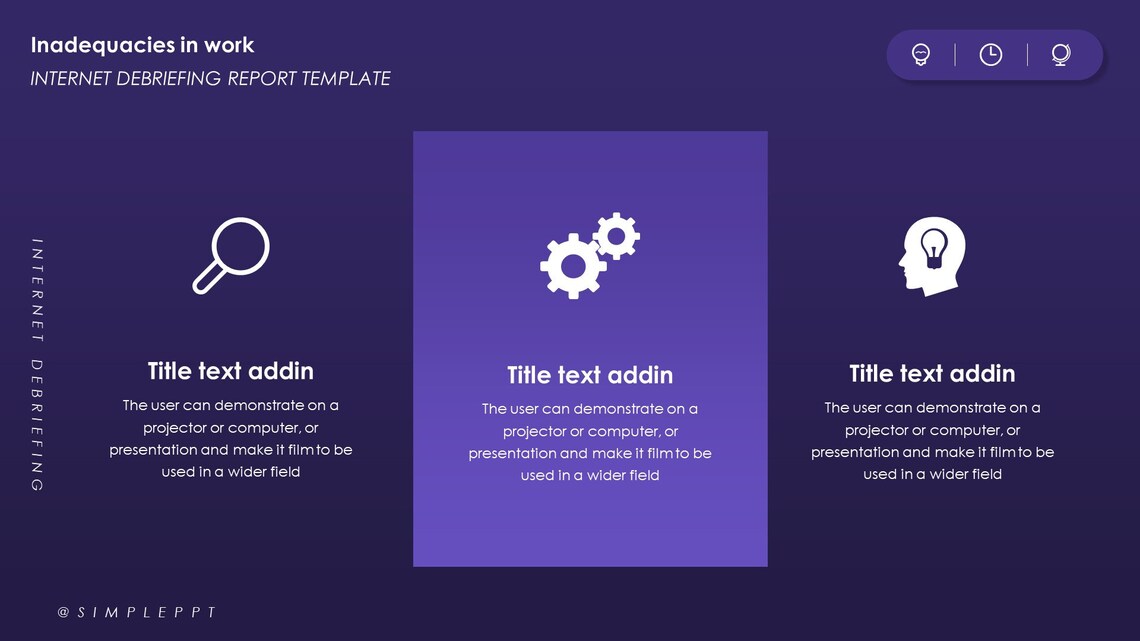 Minimal Internet Plan Report Template - Etsy
