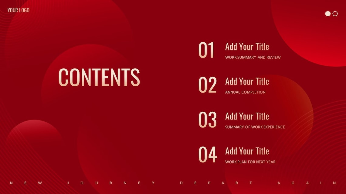 Minimal Red Business Powerpoint Template - Etsy