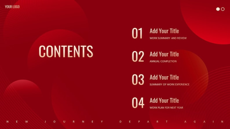 Minimal Red Business Powerpoint Template - Etsy