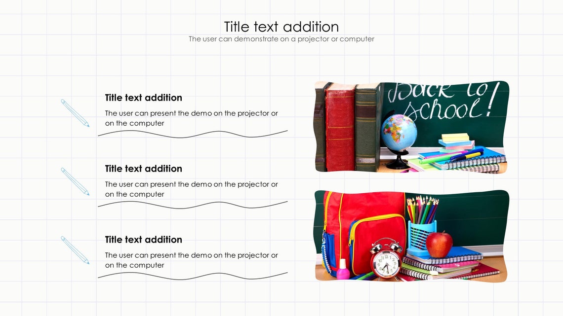 Handdraw Style School Report Powerpoint Template | Etsy