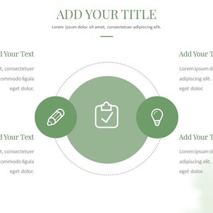 Minimal Water-color Clean Powerpoint Template - Etsy
