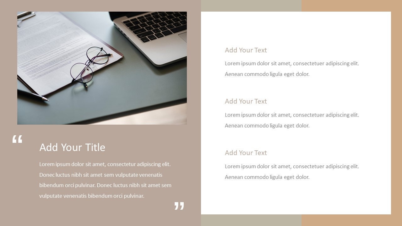 Minimal Work Summary Powerpoint Template - Etsy