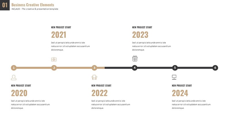 Minimal Modern Clean Business Powerpoint Template - Etsy