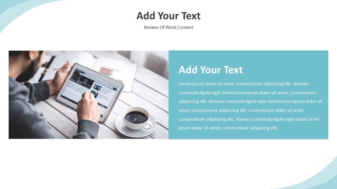 Minimal Magazine Style Report Powerpoint Template | Etsy