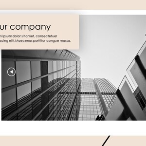 One Line Journey Simple Magazine Style Powerpoint Template - Etsy