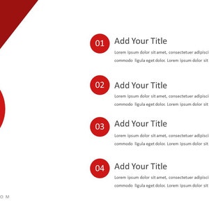 Red Minimal Business Template - Etsy