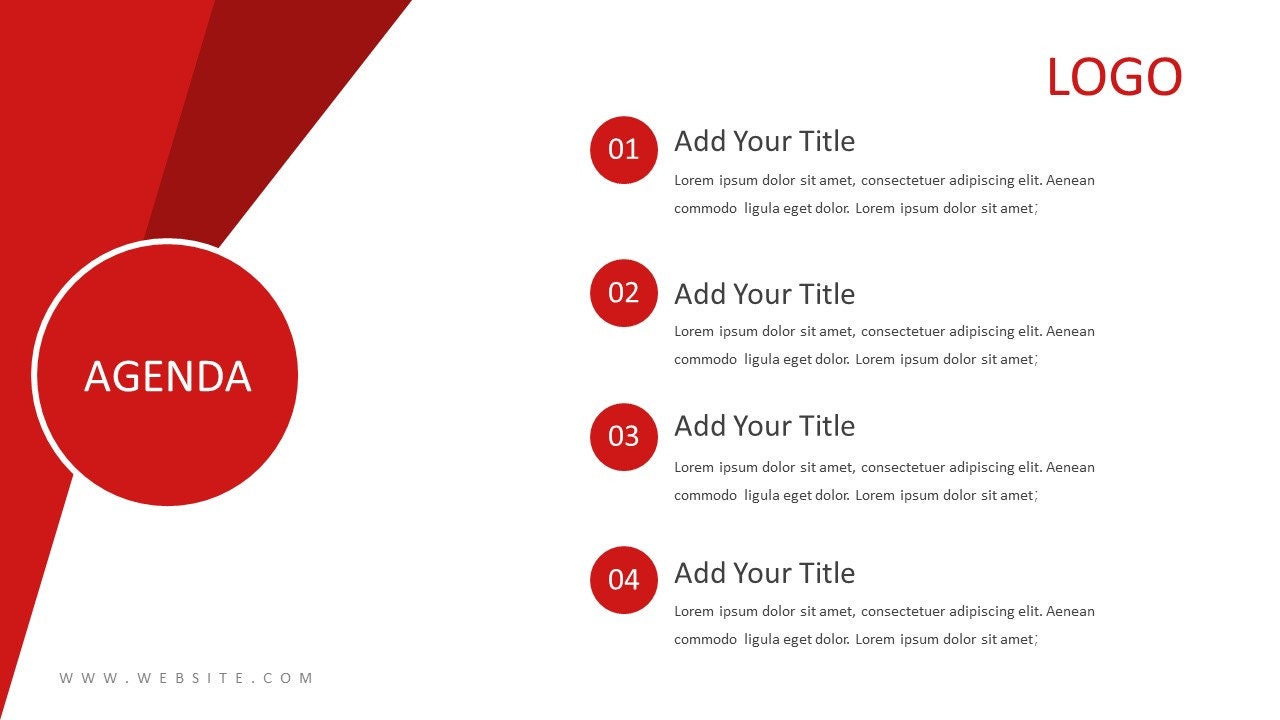 Red Minimal Business Template - Etsy