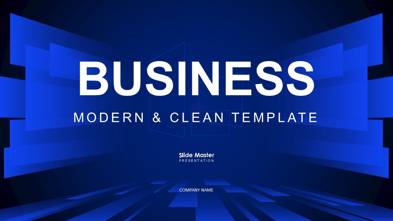 Modern Clean Business Plan Powerpoint Template - Etsy