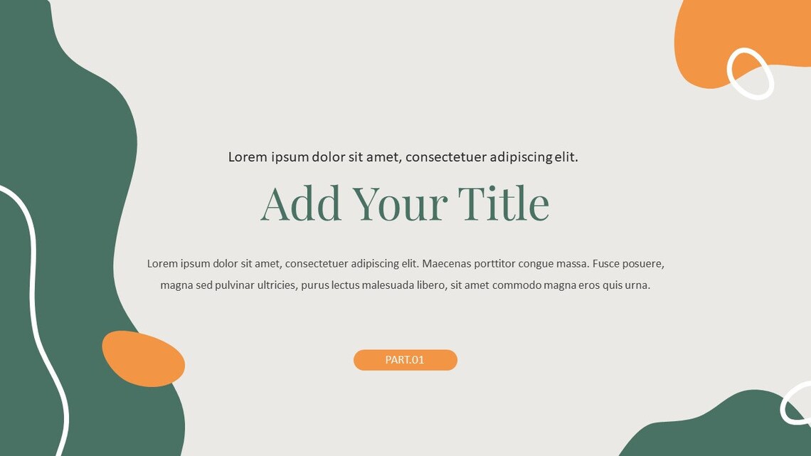 Minimal Modern Clean Powerpoint Template - Etsy