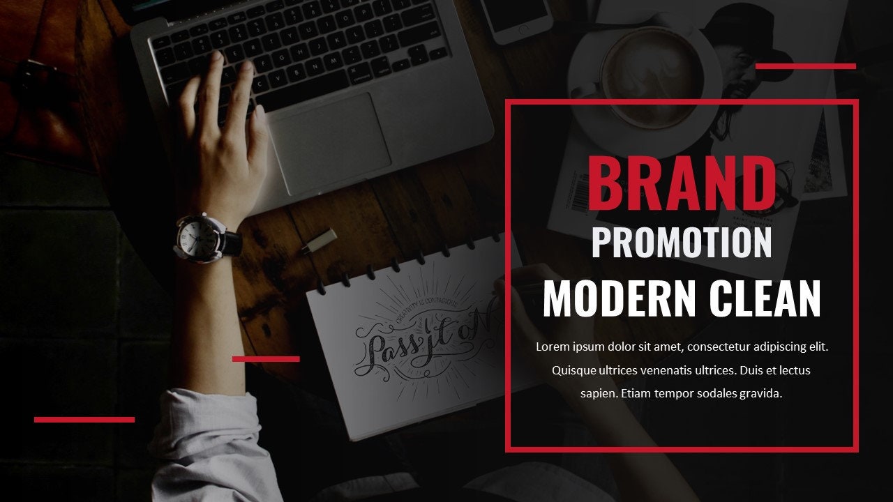 Brand Promotion Plan Powerpoint Template - Etsy