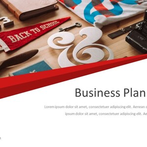 Red Minimal Business Template - Etsy