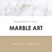 Minimal Marble Magazine Style Powerpoint Template - Etsy