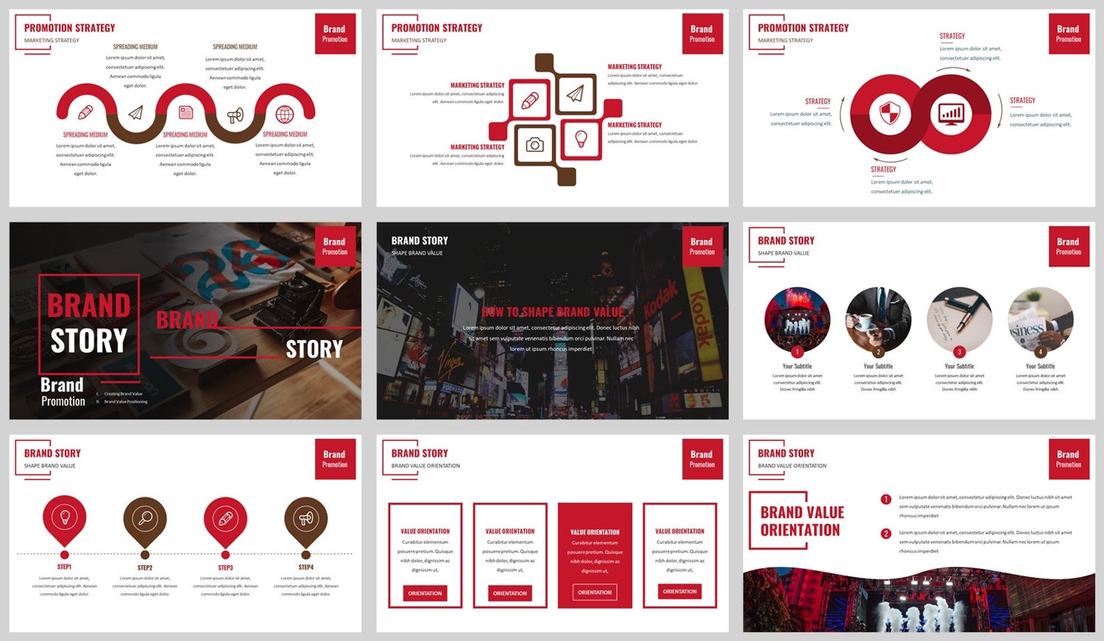 Brand Promotion Plan Powerpoint Template - Etsy