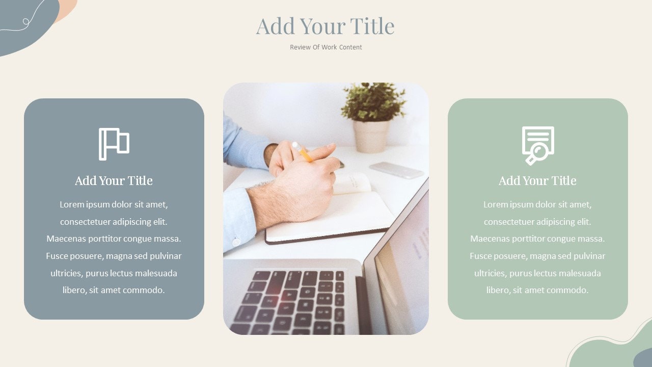 Minimal Modern Clean Powerpoint Template - Etsy