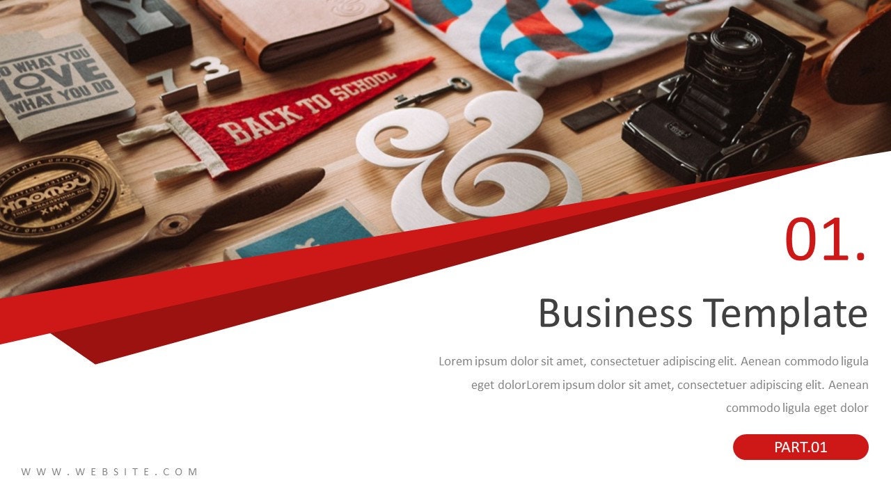 Red Minimal Business Template - Etsy