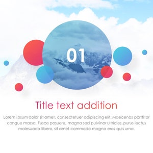 Creative Gradient Business Report Powerpoint Template02 - Etsy