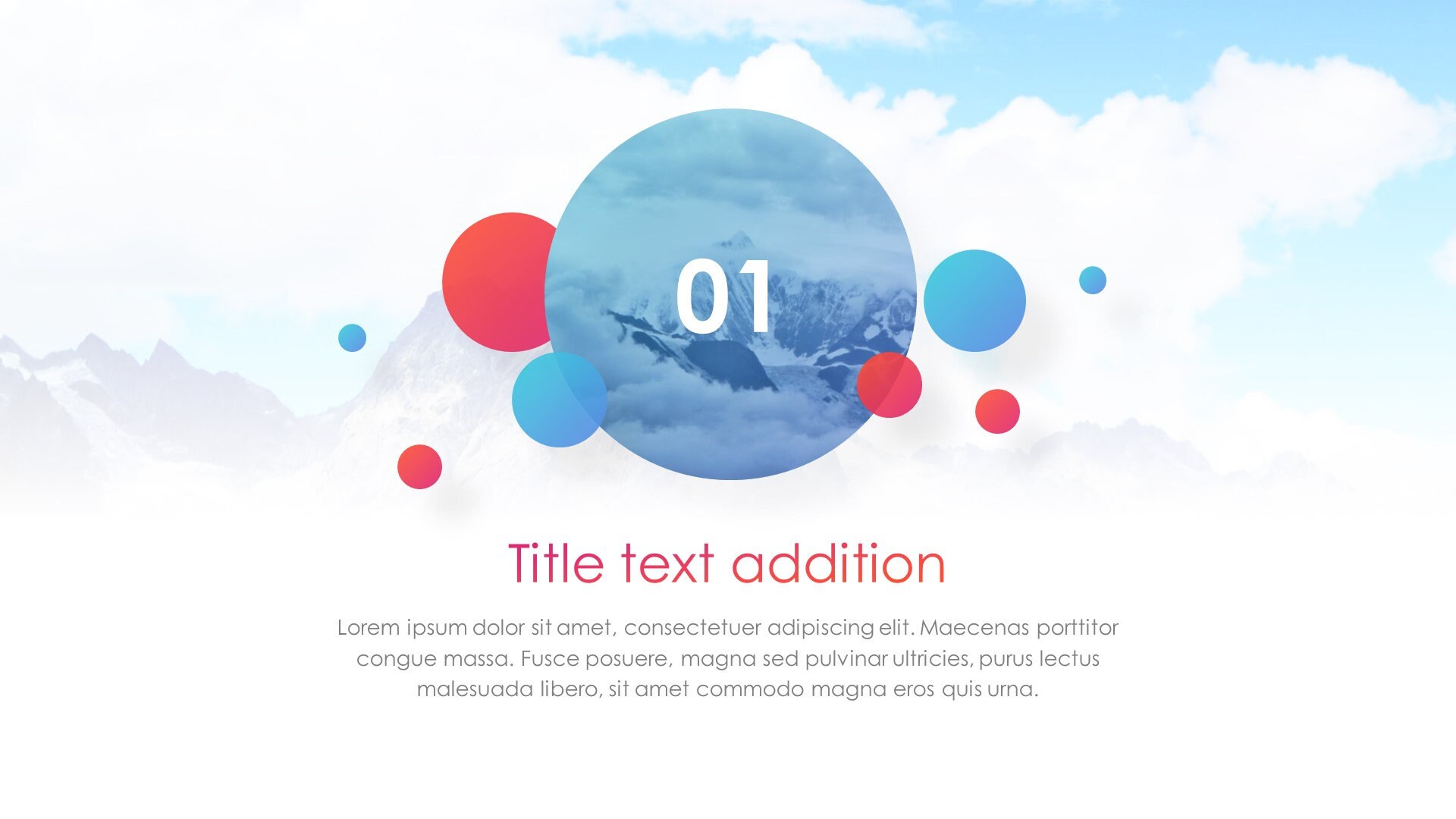 Creative Gradient Business Report Powerpoint Template02 - Etsy