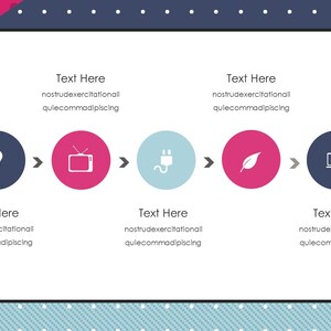 Memphis Style Minimal Powerpoint Template - Etsy