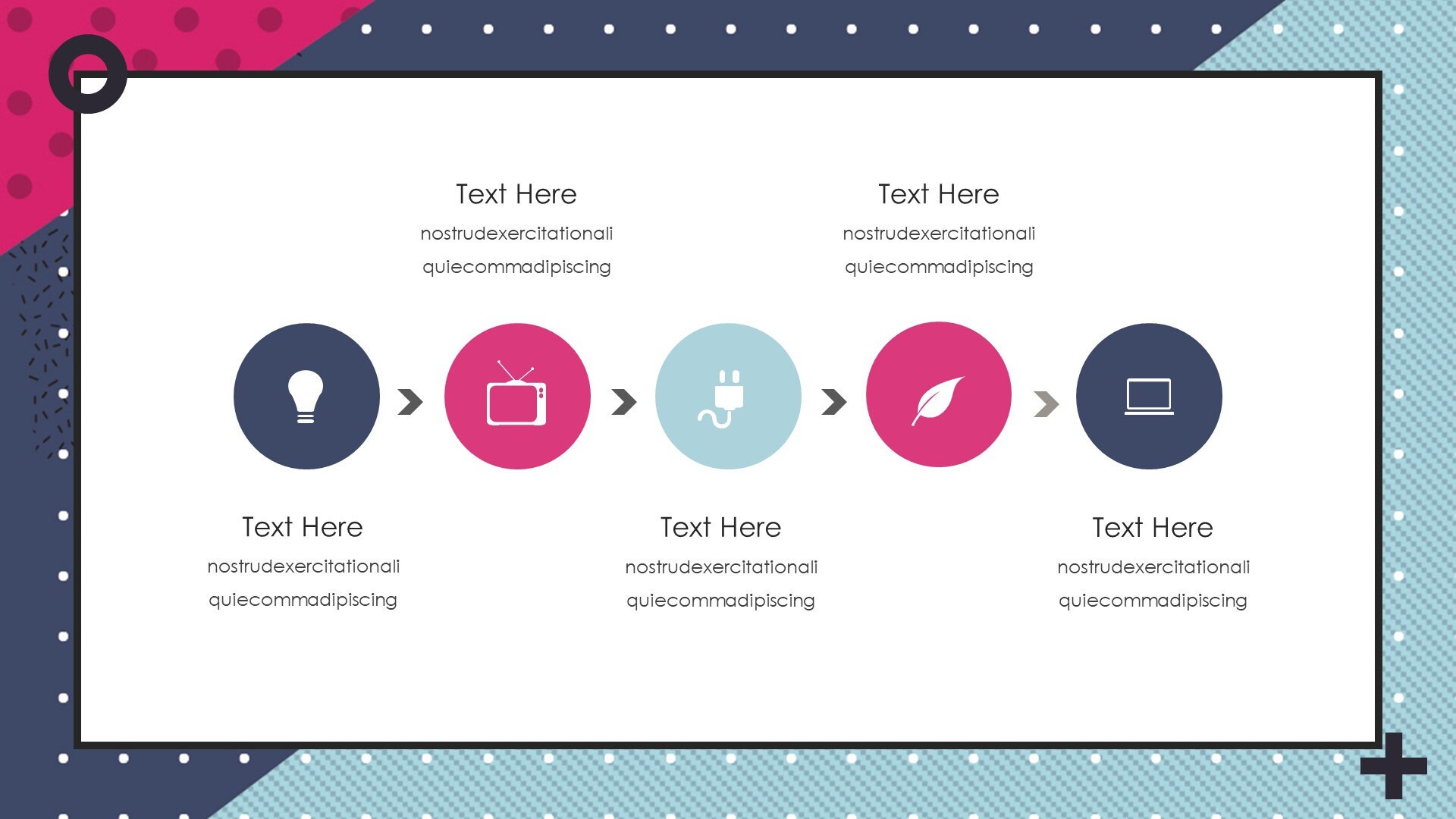 Memphis Style Minimal Powerpoint Template - Etsy