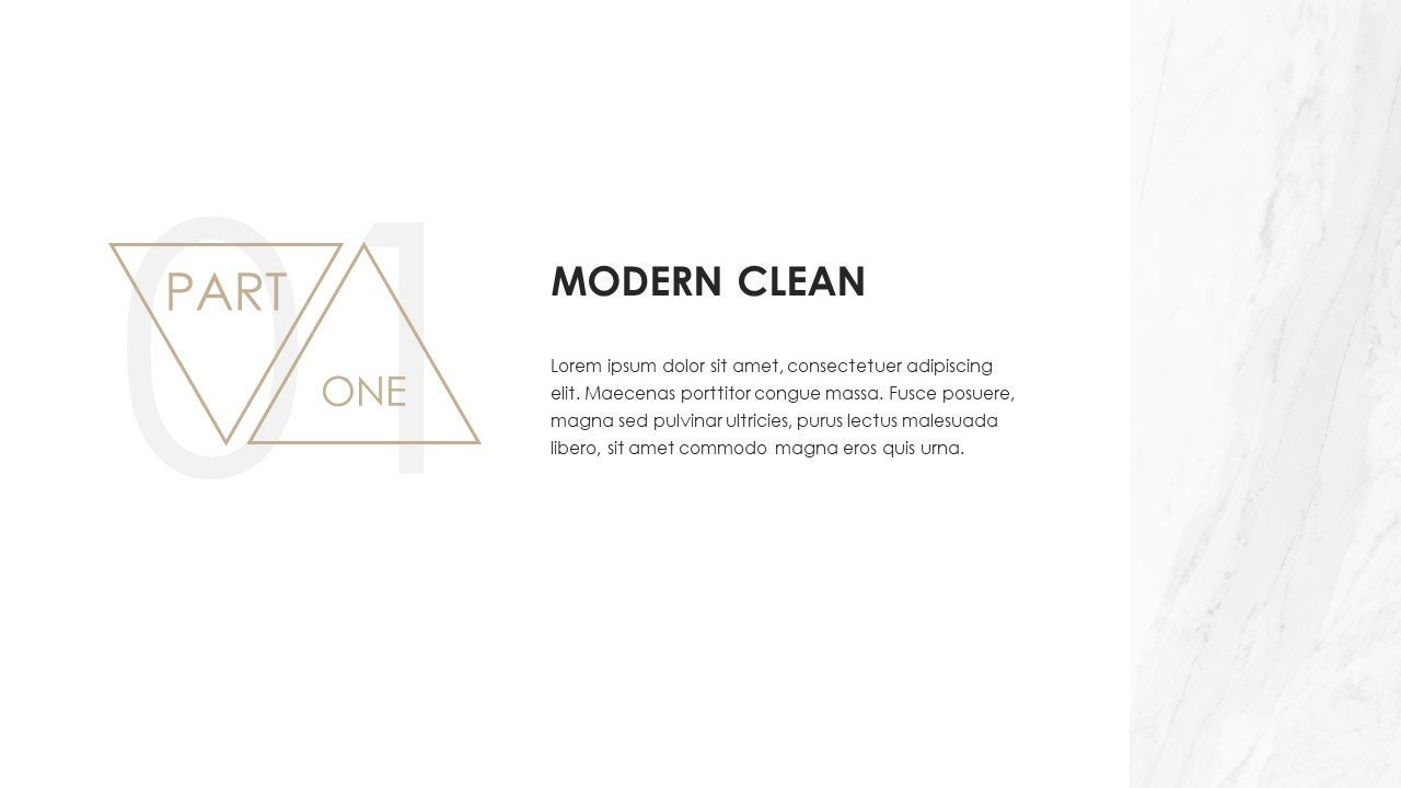 Minimal Business Annual Report Powerpoint Template - Etsy
