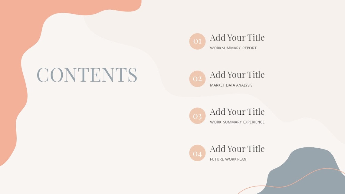 Minimal Modern Clean Powerpoint Template - Etsy